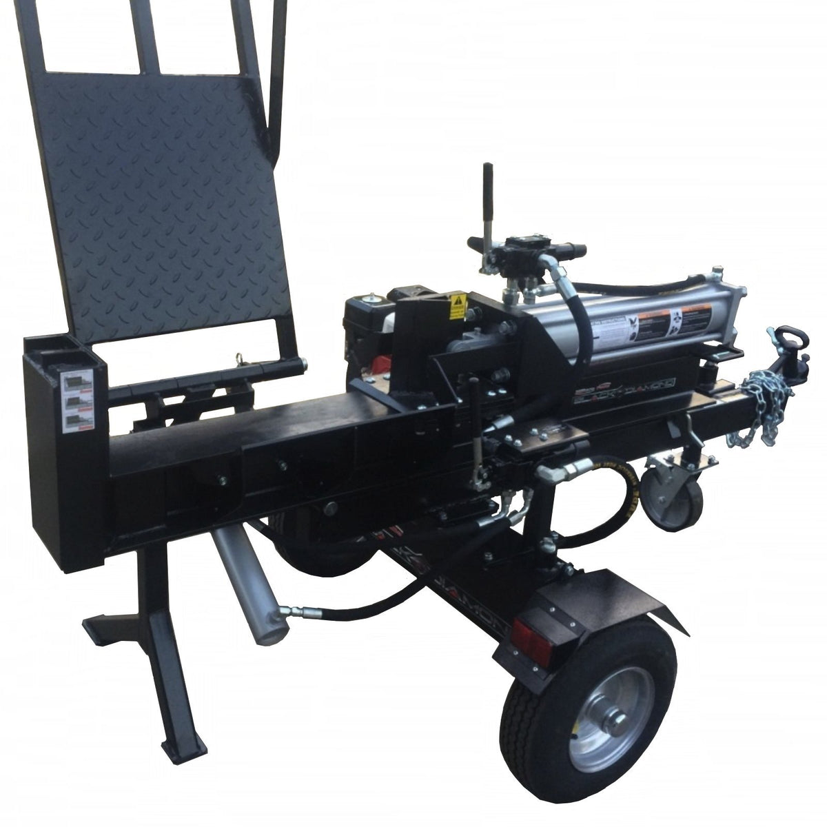 Hydraulic Log Wood Splitter Black Diamond 30 Ton Electric Start Jockey – Maffra Machinery and ...