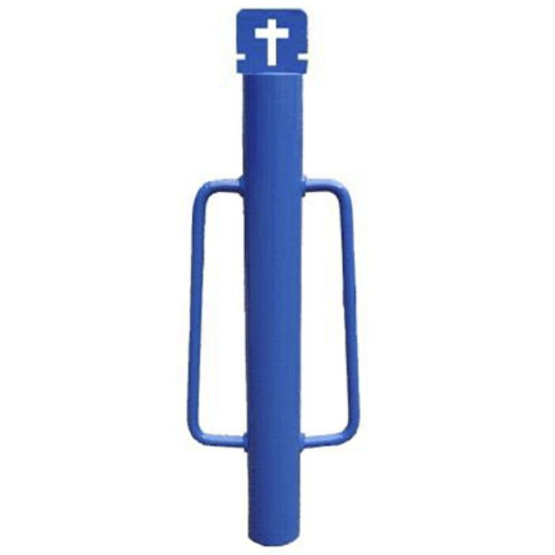 Star Picket Post Driver Manual Rammer Pounder 23" Solid Steel Fence ...