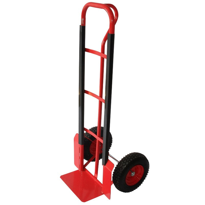 Millers Falls P Handle Hand Trolley 300kg Heavy Duty Pneumatic Tyres ...