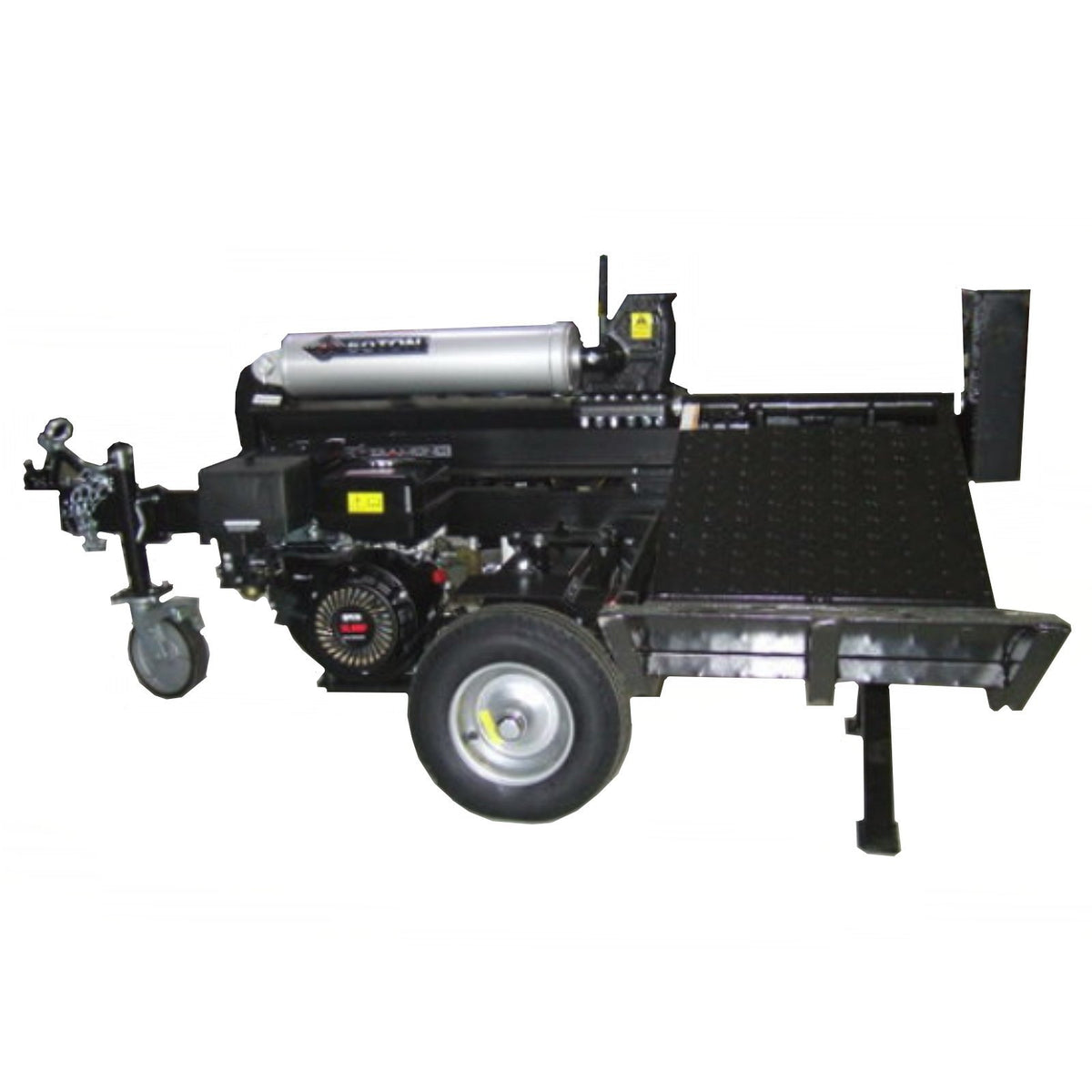 Hydraulic Log Wood Splitter Black Diamond 50 Ton Electric Start Jockey ...