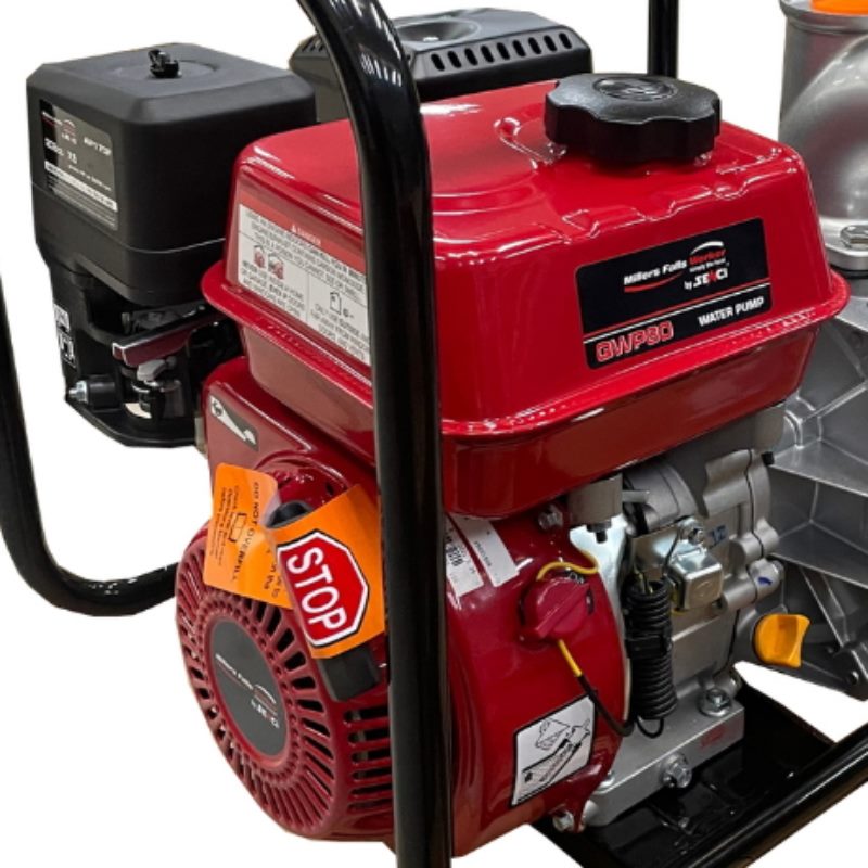 Millers Falls TWM 7.5HP ULP 3" 4 Stroke Water Transfer Pump 1000L/min ...